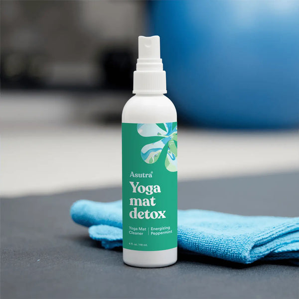 Asutra Energizing Peppermint Yoga Mat Cleaner - Mukha Yoga