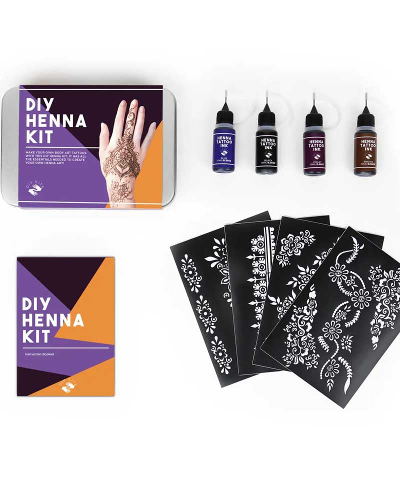 DIY Henna Kit | Create Custom Henna Tattoos at Home - Mukha Yoga
