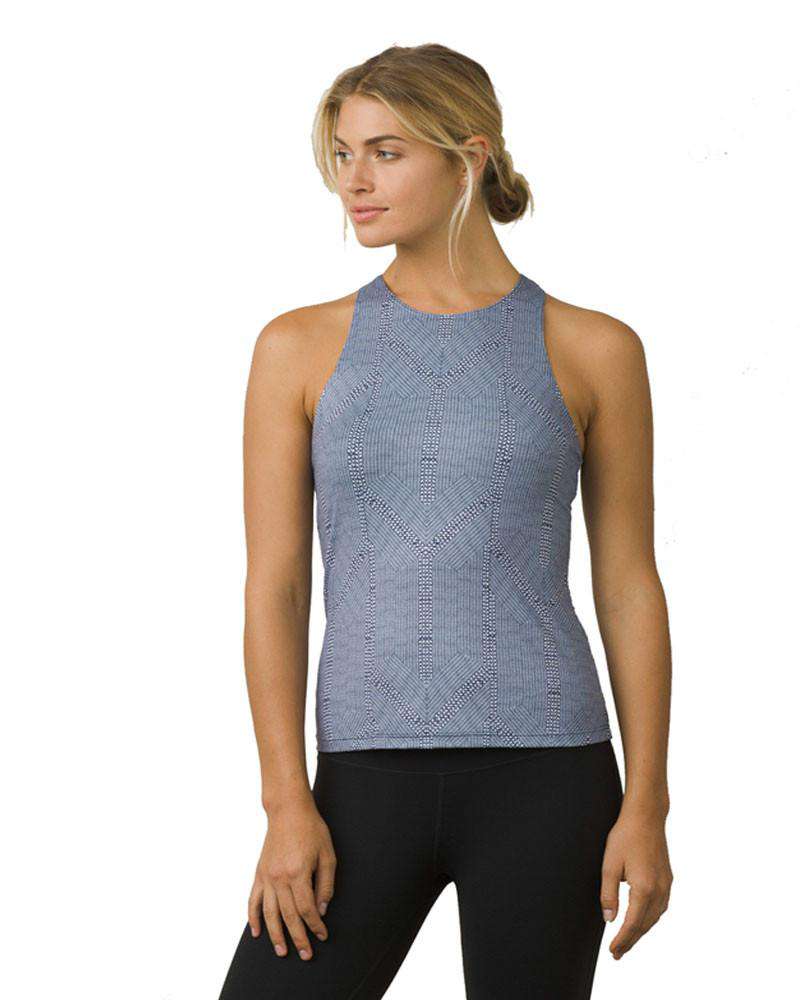 Prana Boost Printed Yoga Top - Mukha Yoga