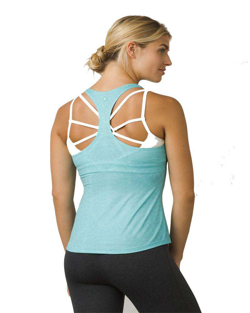 Prana Boost Printed Yoga Top - Mukha Yoga
